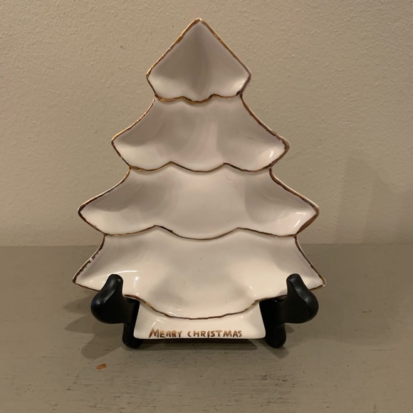 Holiday | Vintage Ceramic Christmas Tree Dish | Poshmark